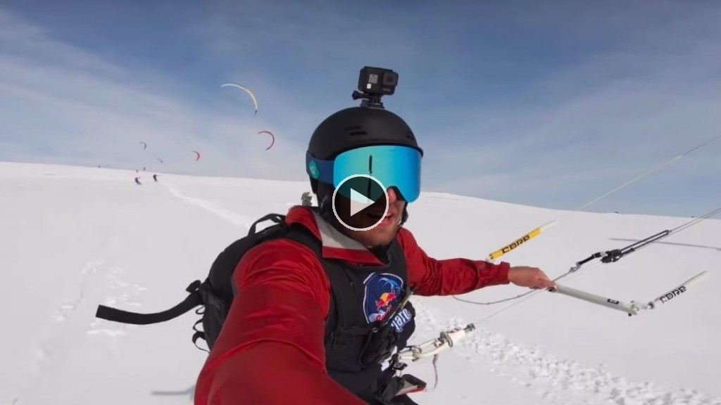 Two Kitesurfers Try Snowkiting in Norway | Red Bull Ragnarok 2019 ...