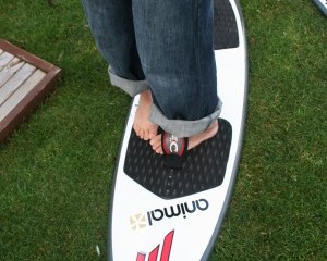 How to Surfboard Foot Change | Kitesurfing Technique » Beginner | Free ...