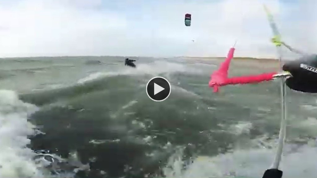 January Winter Session Sit-Kite Willem Hooft | Free Kitesurfing ...