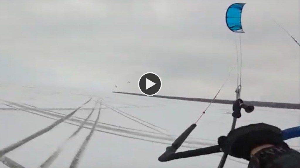 Snowkite Race 1st Place Run – Snowboard Division – Switchblade kit ...