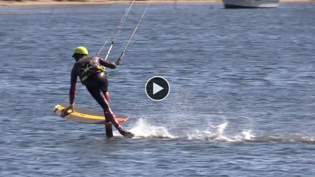 Tuto One Foot Slide | Free Kitesurfing Magazine Online | IKSURFMAG
