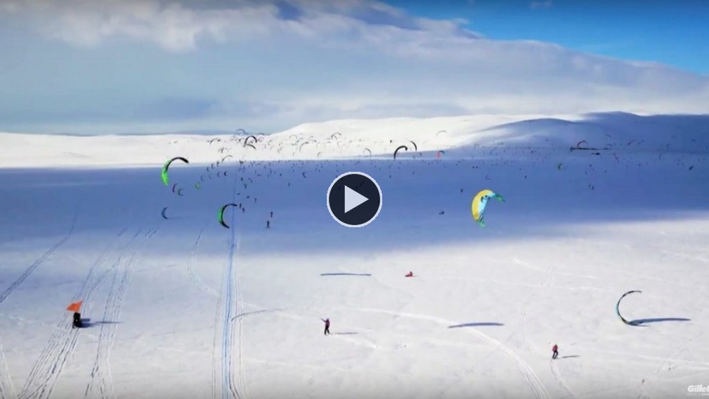 Guide to Snowkite Racing with Peter Martel | Gillette World Sport ...