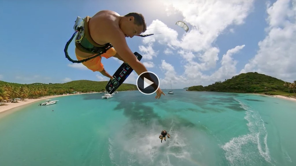 Pilots of the Caribbean: Man vs Tech – Insta360 new video Kitesurfing ...