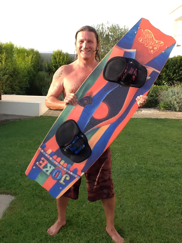 David McClellan Wins The Wainman Joke Kiteboard in our Prize Draw ...